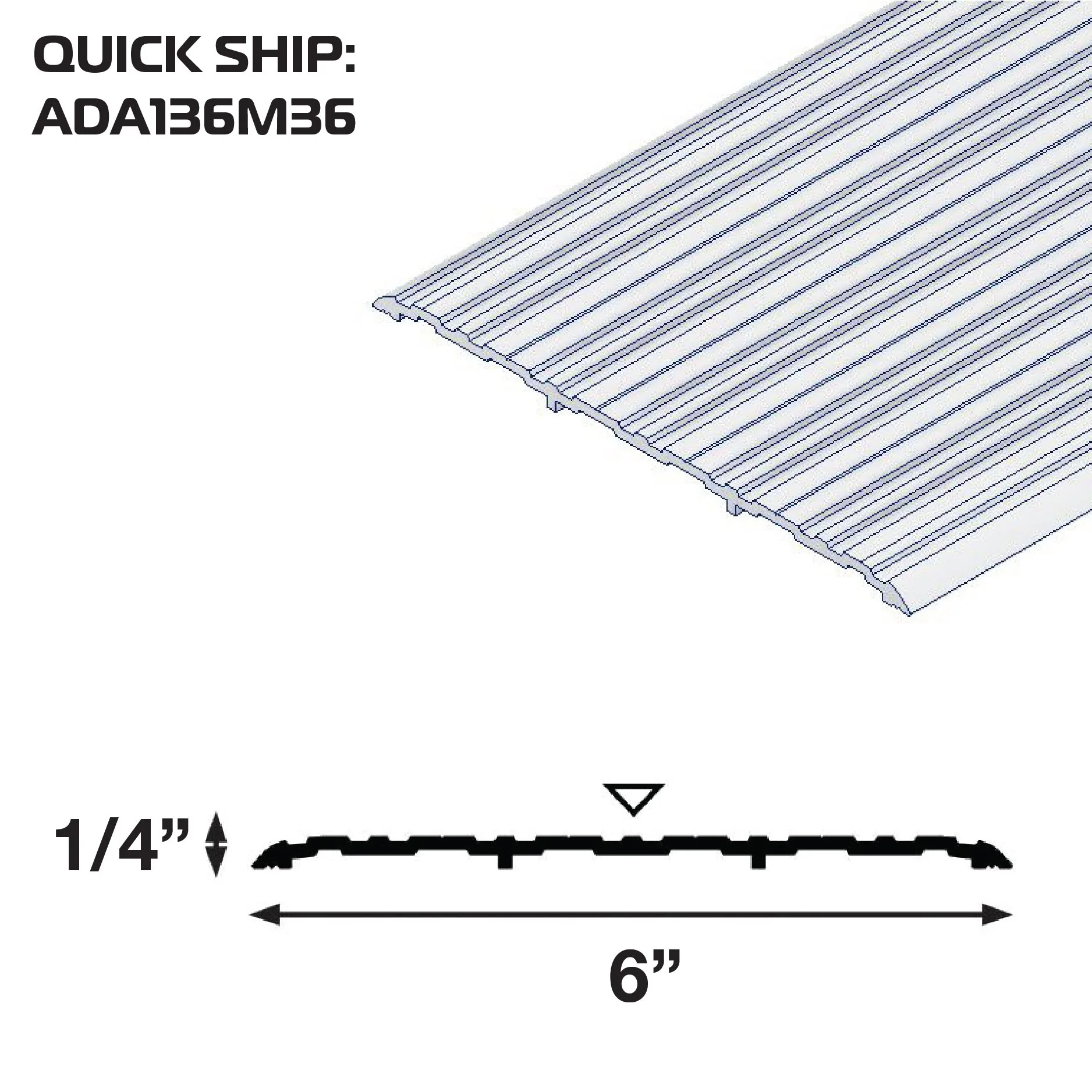 Thresholds - Multi Family ADA -Saddles — Merit Aluminum Products