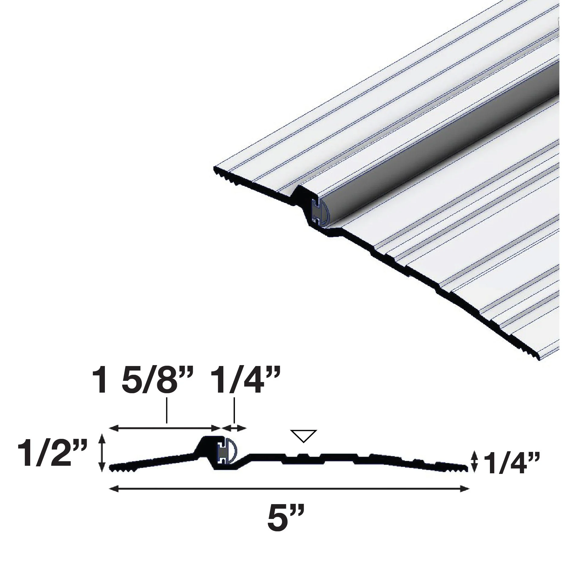 Thresholds - Multi Family ADA-Panic-OS Saddle — Merit Aluminum Products