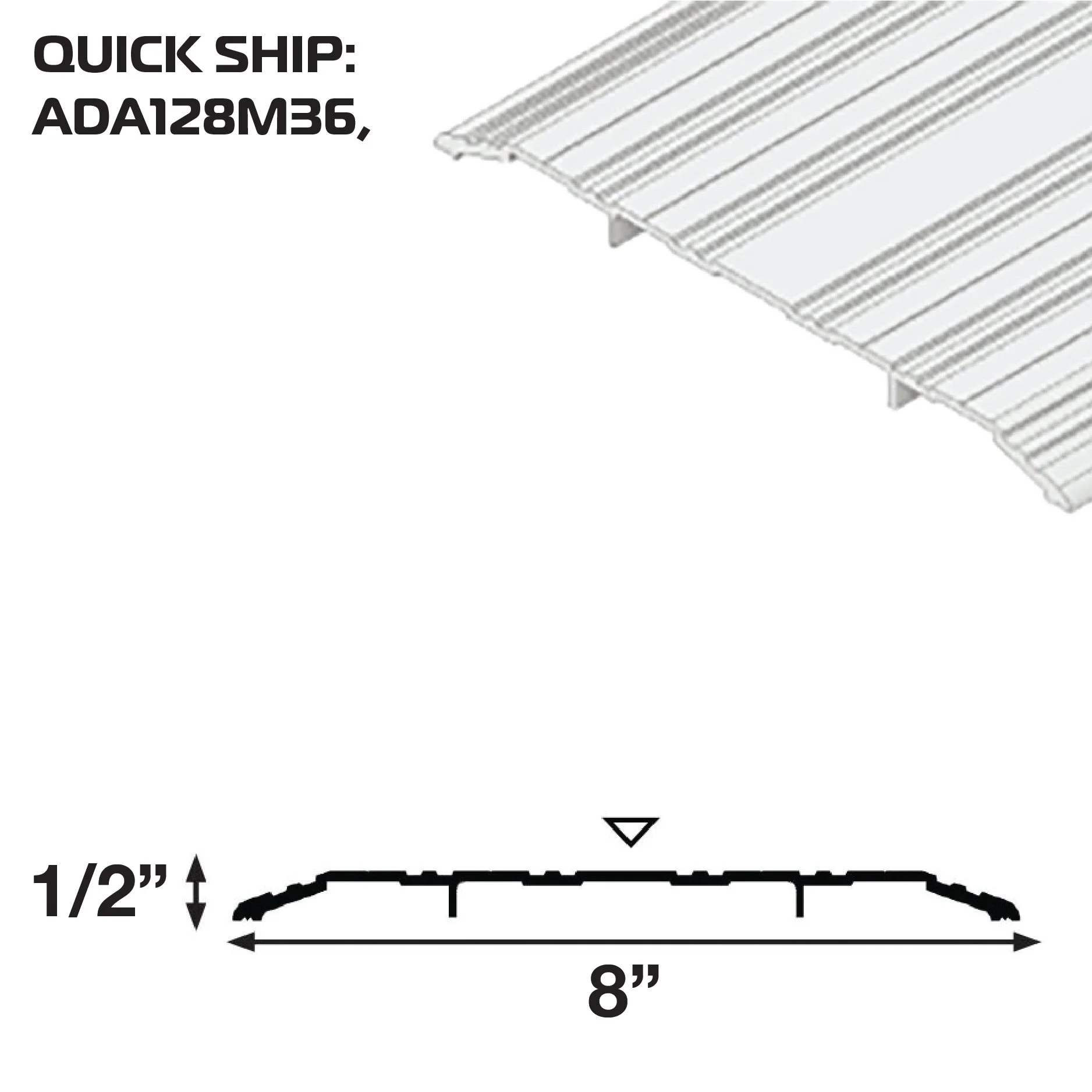 Thresholds - Multi Family ADA -Saddles — Merit Aluminum Products