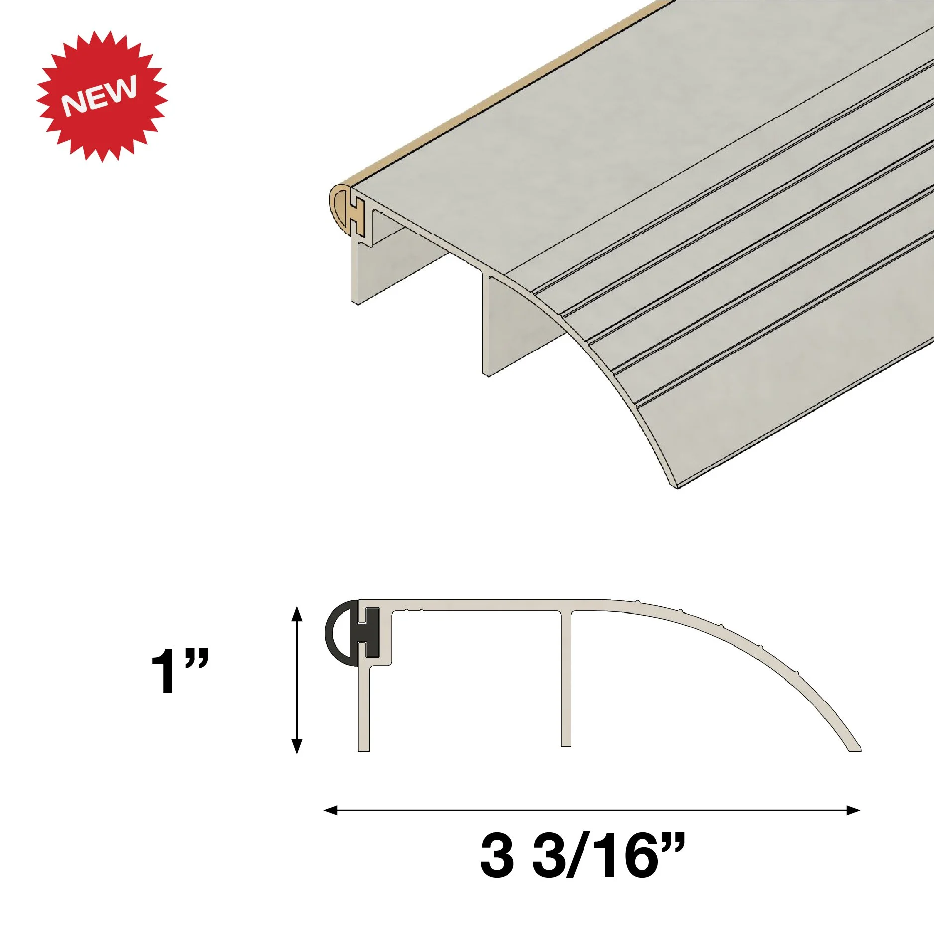 Thresholds - Residential Outswing Bump — Merit Aluminum Products