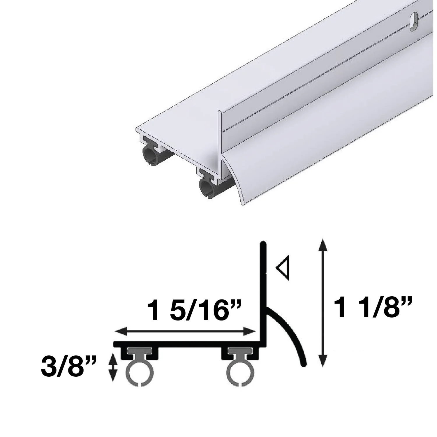 Door bottoms-main — Merit Aluminum Products