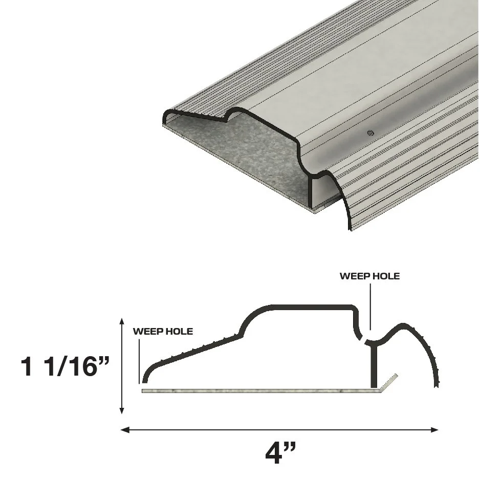 Thresholds - Residential-Water-Drain — Merit Aluminum Products