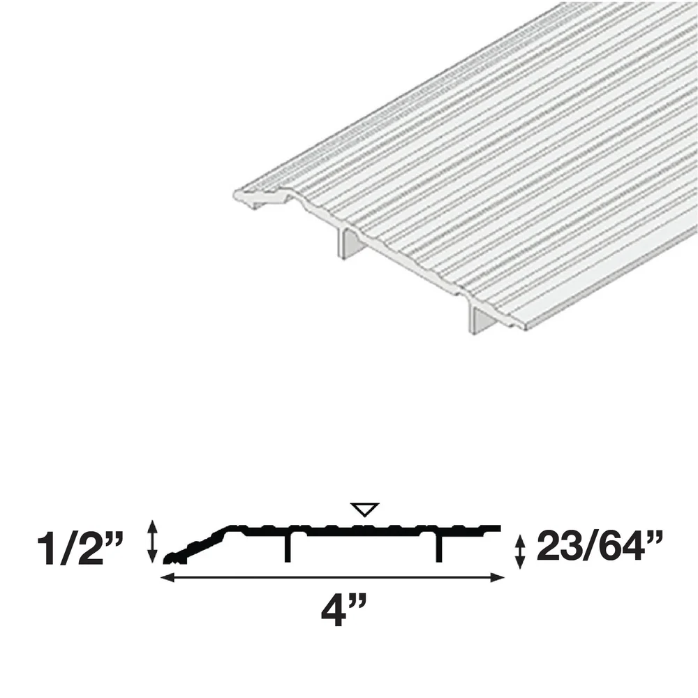 Thresholds - Multi Family ADA- Half Saddles — Merit Aluminum Products