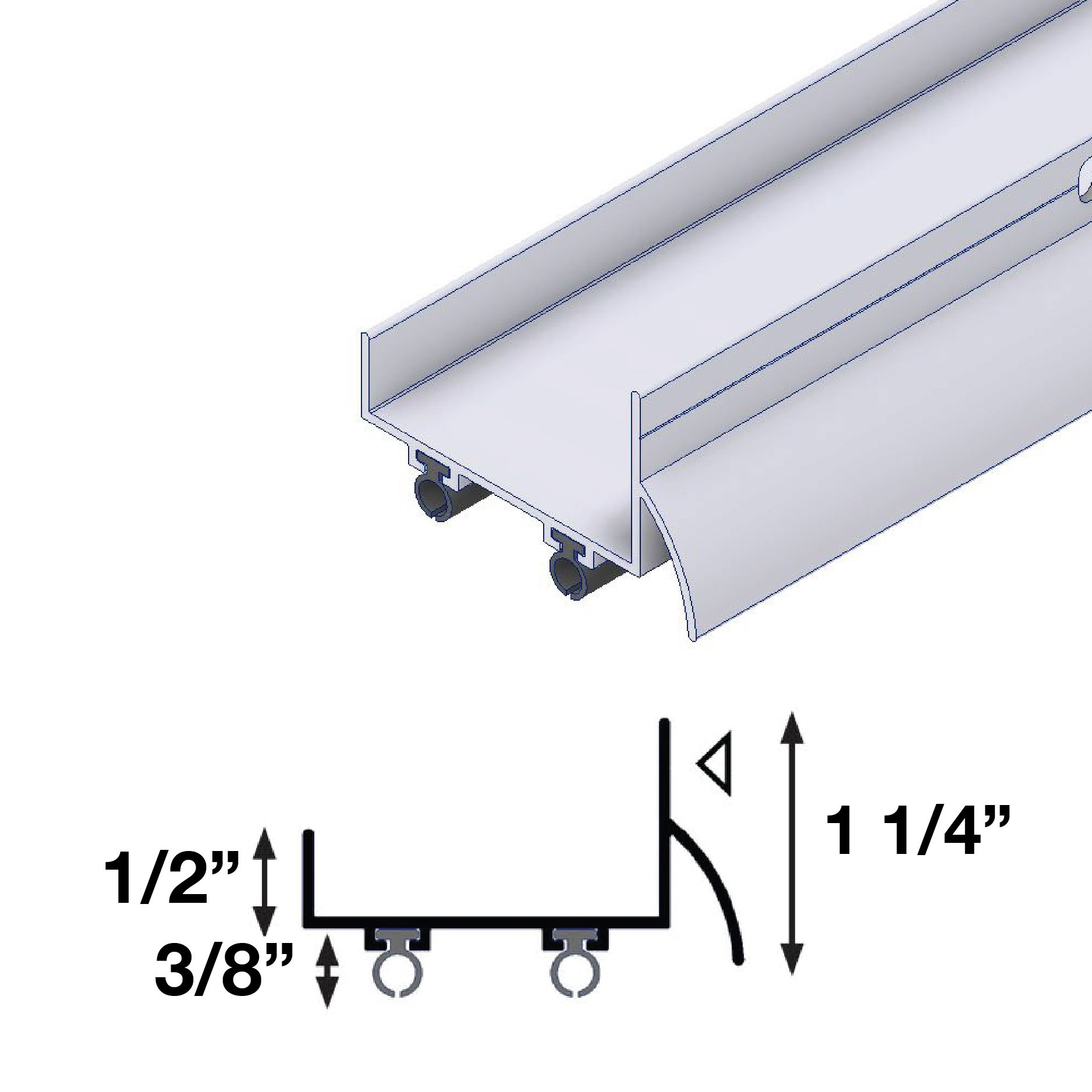 Door bottoms-main — Merit Aluminum Products