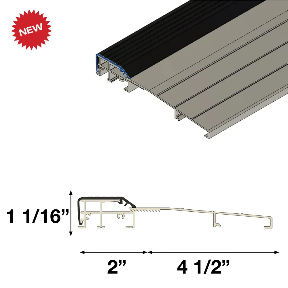 Inswing Adjustable Sills — Merit Aluminum Products