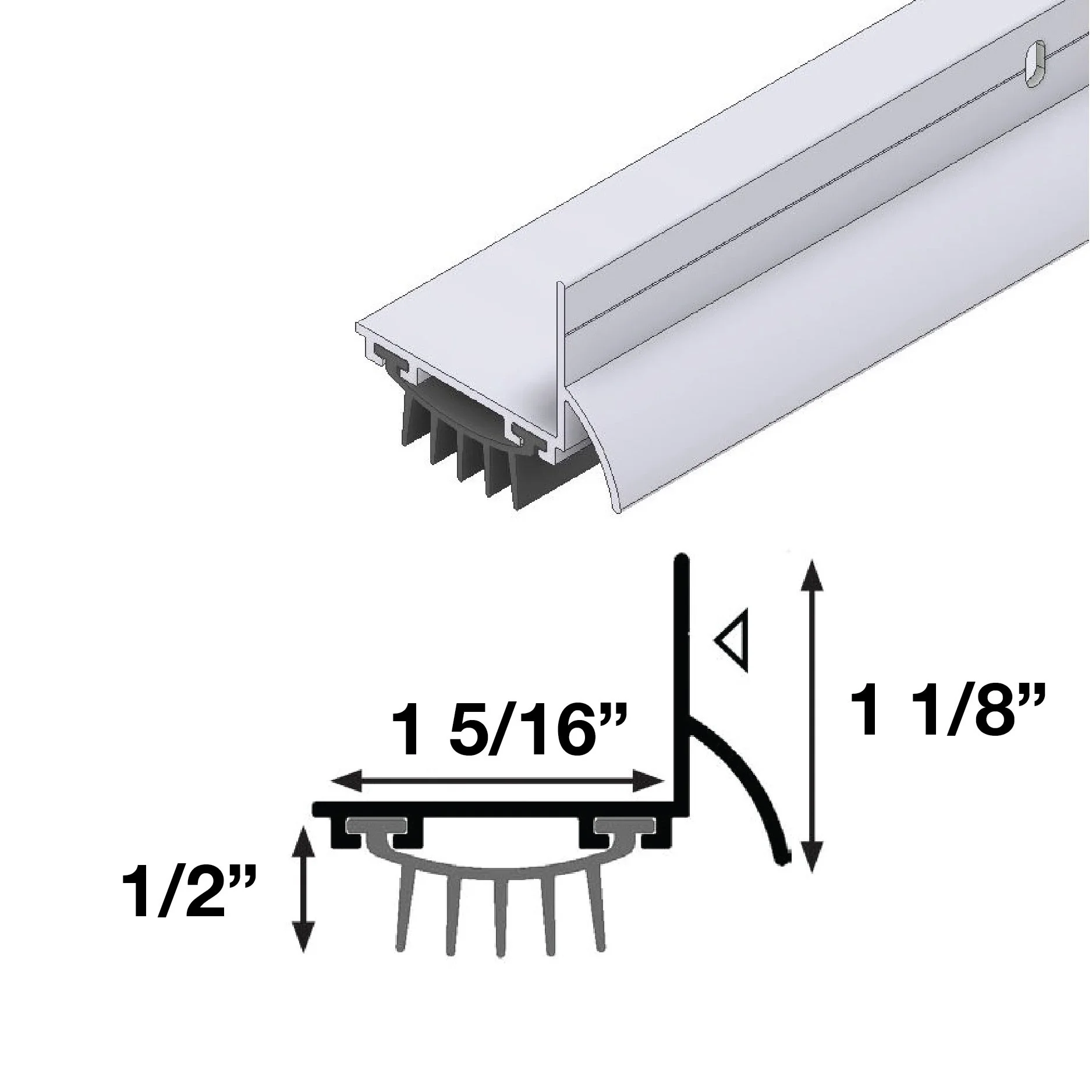 Door bottoms-main — Merit Aluminum Products