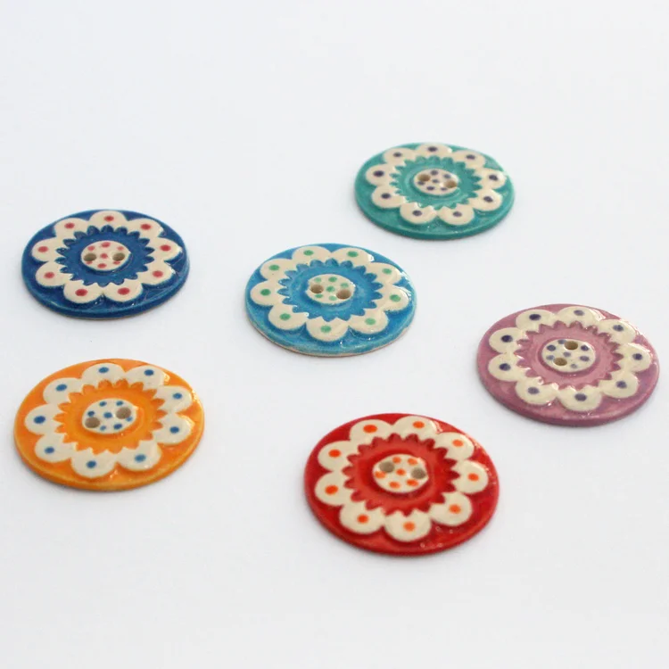 'Smartie' Buttons — Ann's Orchard Needlework