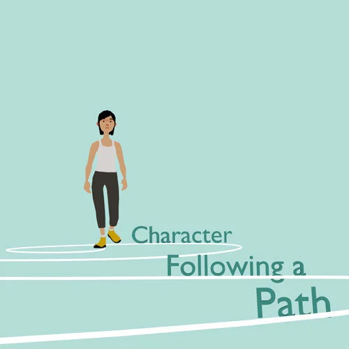 Character Following a Path — 3D SECRETS (Blender Secrets)