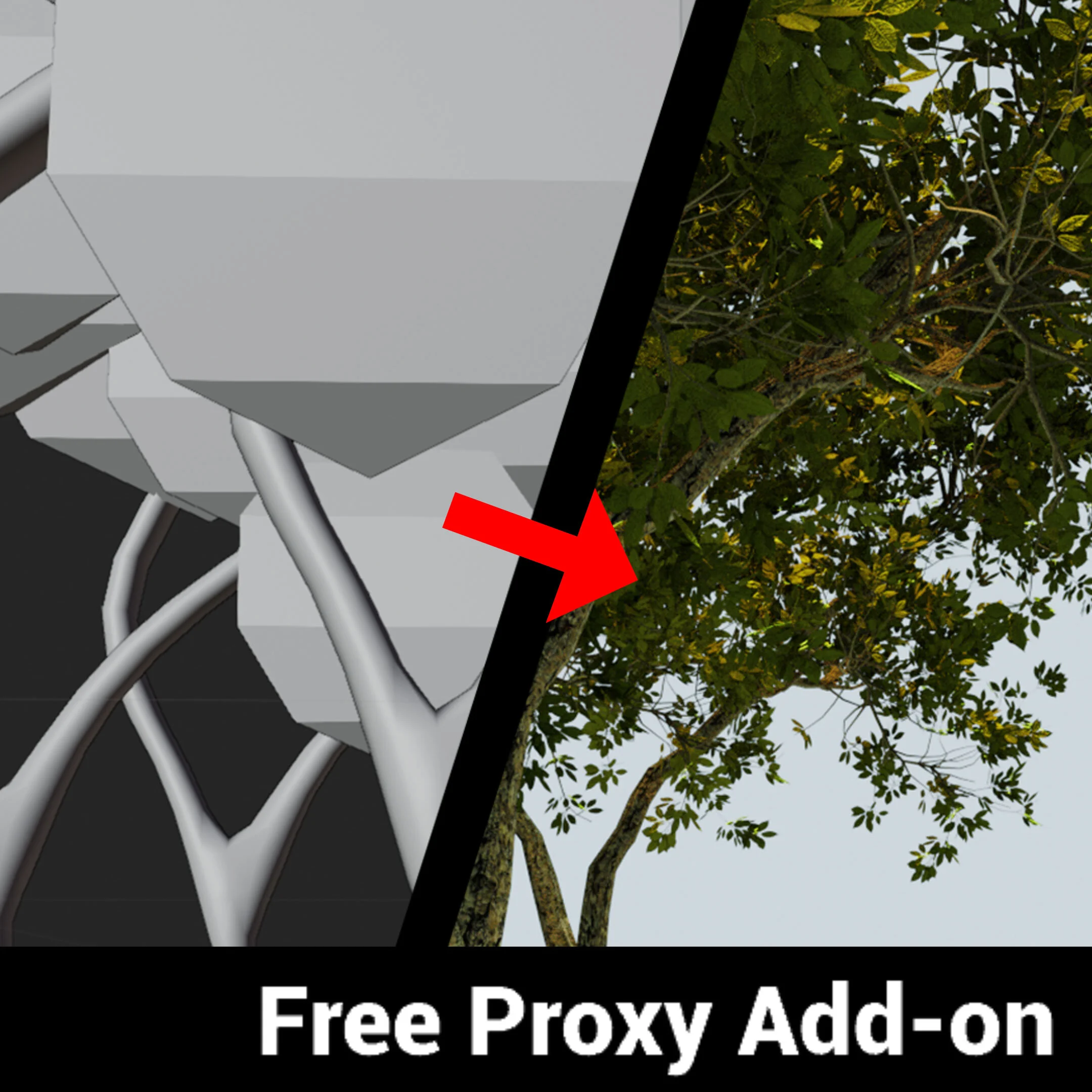Free Proxy Addon Lodify — 3D SECRETS (Blender Secrets)