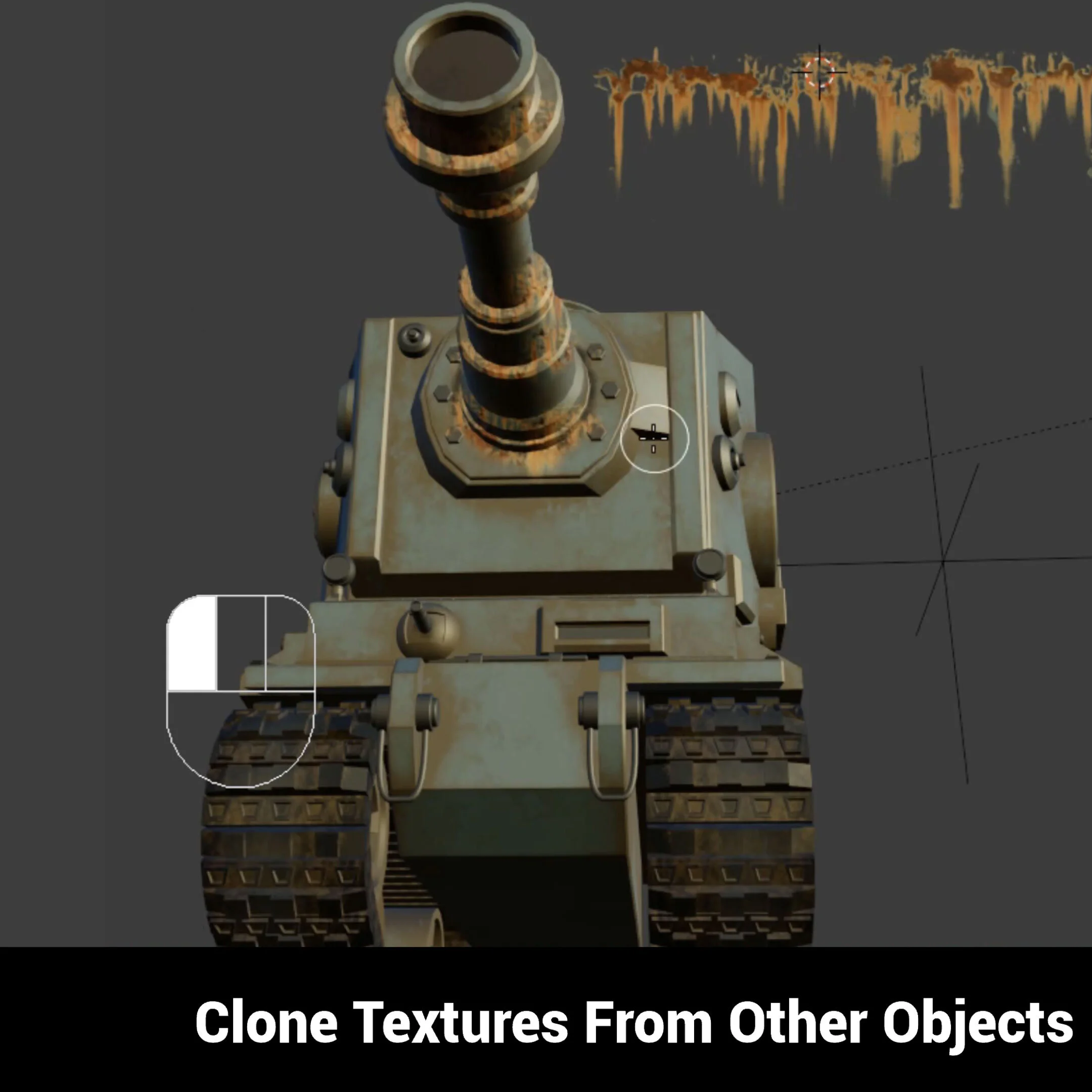 Texture Clone Painting — 3D SECRETS (Blender Secrets)