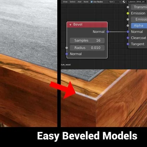 Easy Beveled Models — 3D SECRETS