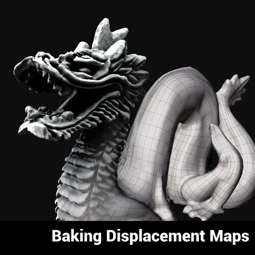 Baking Displacement Maps — 3D SECRETS (Blender Secrets)
