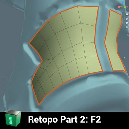 Retopo tips and the F2 add-on — 3D SECRETS (Blender Secrets)