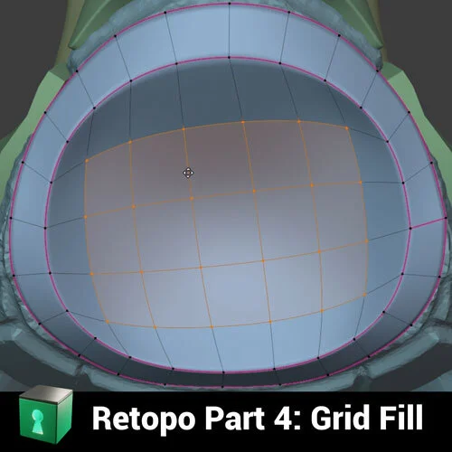 The magic of Grid Fill — 3D SECRETS (Blender Secrets)