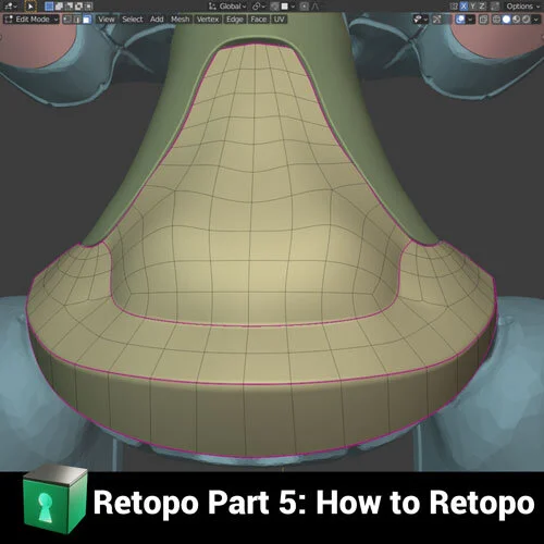 How to Retopo — 3D SECRETS (Blender Secrets)