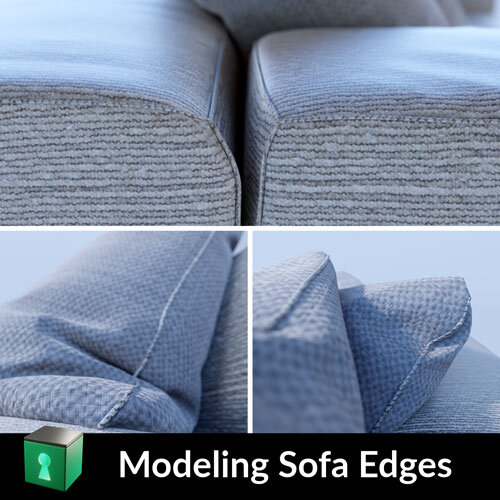 Decorative Edges for Sofas and Cushions — BLENDER SECRETS