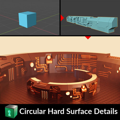 Modeling Circular Hard Surface Details — Blender Secrets Modeling Circular Hard Surface Details — Blender Secrets