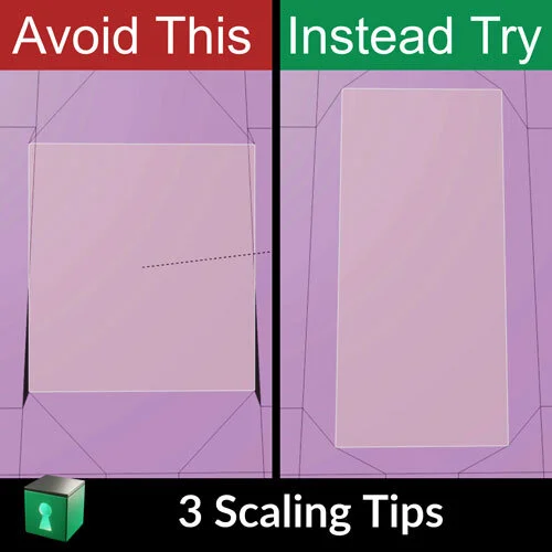 3 Scaling Tips You May Not Know — 3D SECRETS (Blender Secrets)