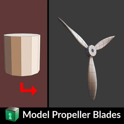 Easy Propeller (Updated!) — 3D SECRETS (Blender Secrets)