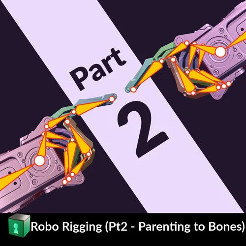 Robot Rigging (Part 2 - Parenting to Bones, Symmetry and Bone Roll ...