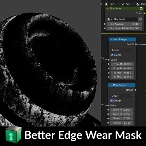 Substance Painter-like Edge Wear Effects — 3D SECRETS (Blender Secrets)