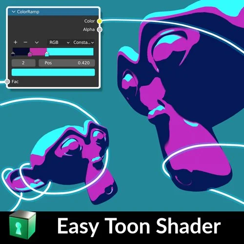 Easy Toon Shader — 3D SECRETS (Blender Secrets)