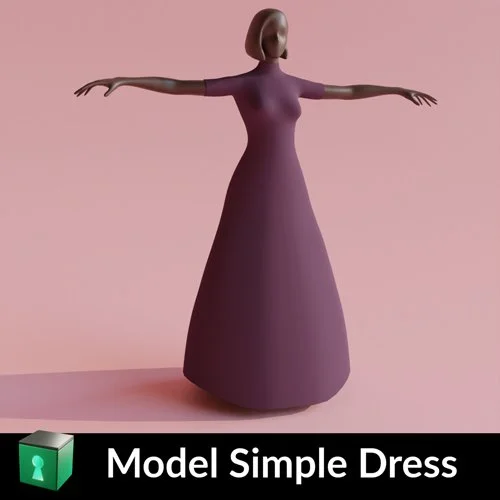 Modeling a Simple Dress — 3D SECRETS (Blender Secrets)
