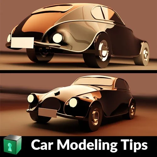 Car Modeling Tips — 3D SECRETS (Blender Secrets)