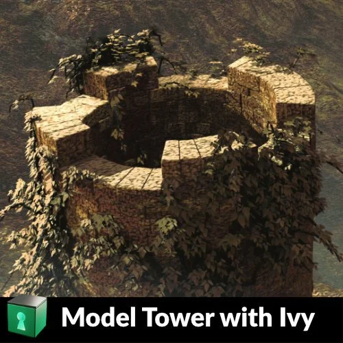 Create Towers with Ivy — BLENDER SECRETS