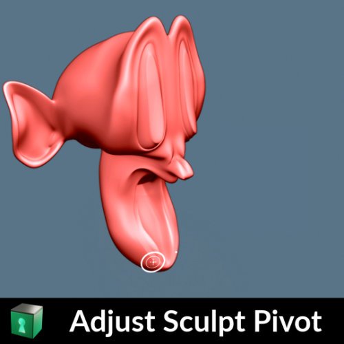 Move The Pivot Point In Sculpt Mode — Blender Secrets
