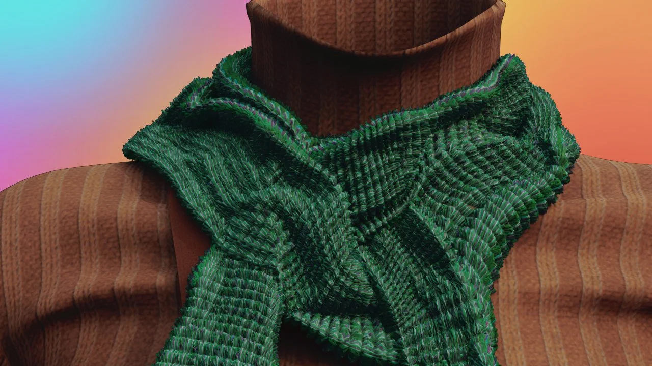 Modeling a Scarf in Blender — 3D SECRETS (Blender Secrets)