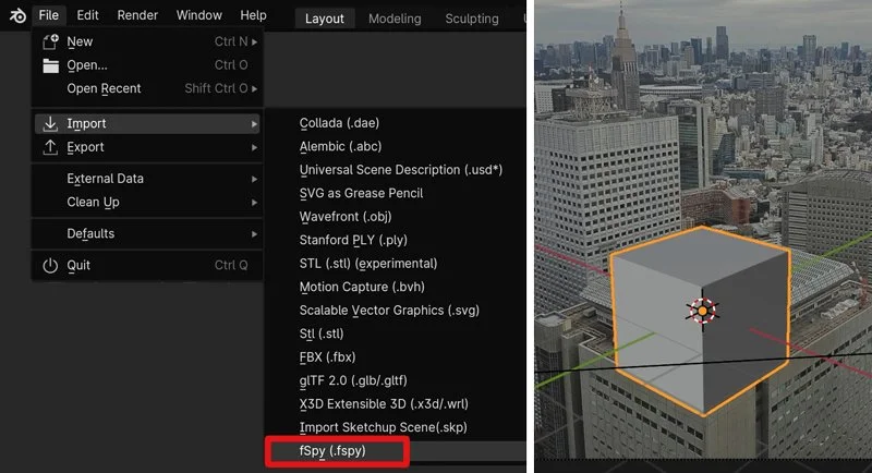 Create a city in Blender using fSpy — 3D SECRETS (Blender Secrets)