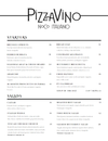 Menu — PizzaVino NoCo