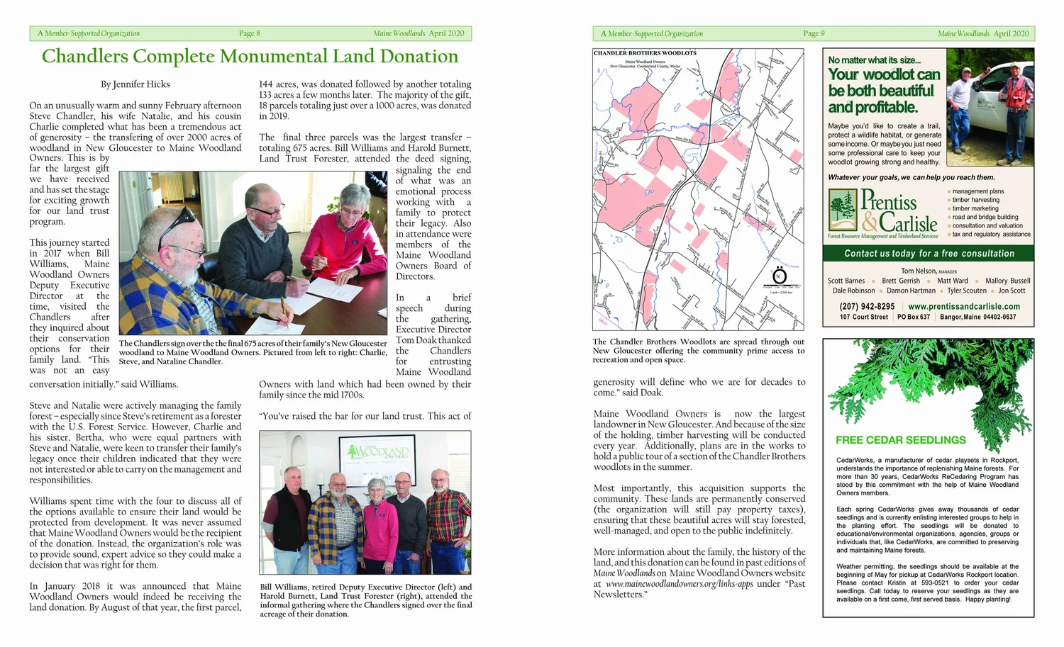 Chandler Brothers Woodlots — Maine Woodland Owners
