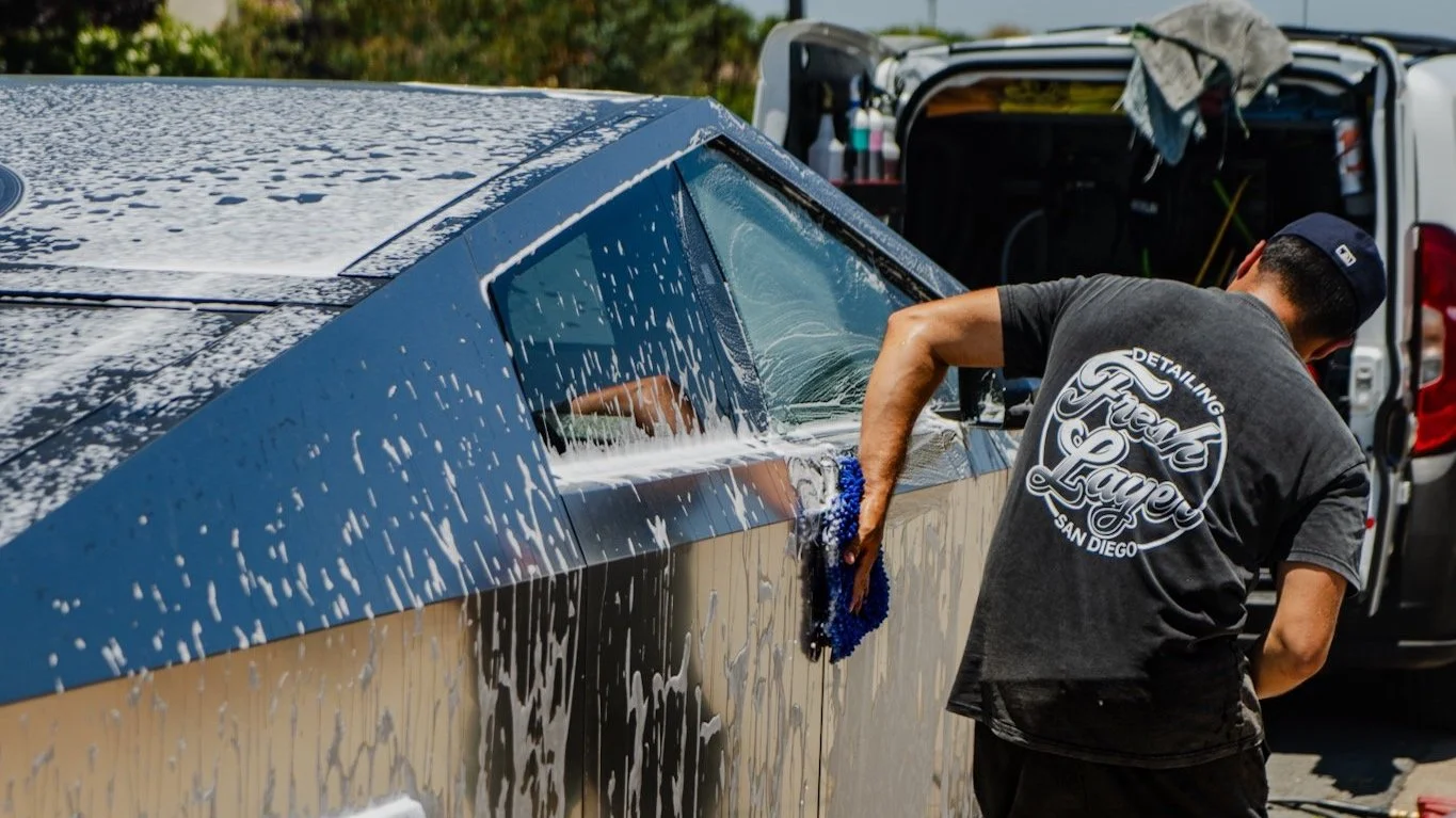 Cybertruck Detailing & Cleaning Guide 2025: How to Clean Tesla Cybertruck