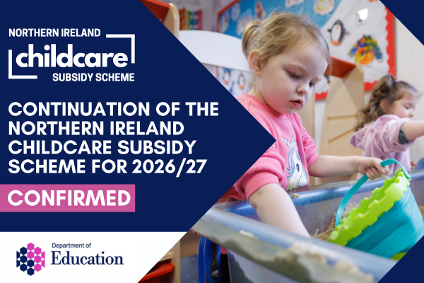 Education Minister announces continuation of Northern Ireland Childcare ...