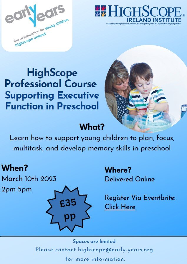 Highscope Training — Early Years - the organisation for young children