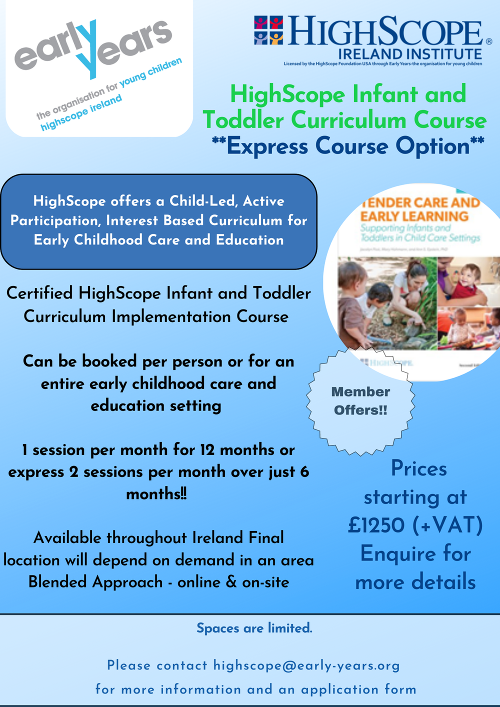 Highscope Training — Early Years - the organisation for young children