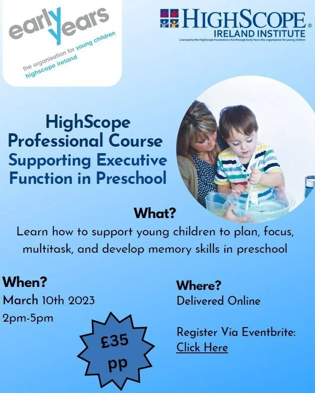 Upcoming HighScope Accredited short courses — Early Years - the ...