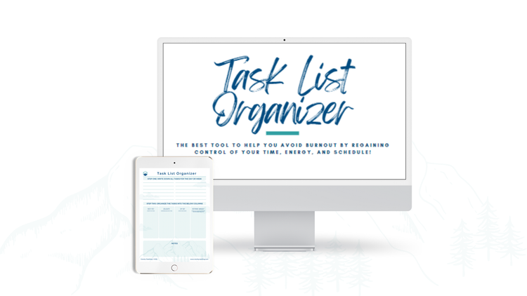 Free Task List Organizer — Conshy Coaching
