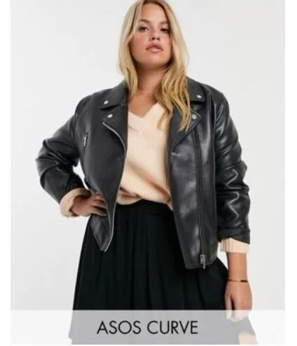 5 Must Have Plus Size Faux Leather Jackets for Fall — Curvy and Curls