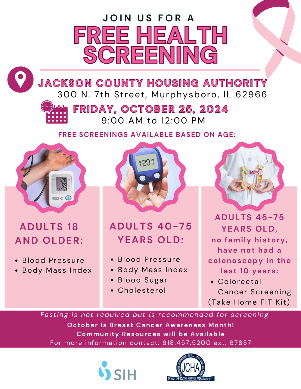 MURPHYSBORO: Free Community Health Screening — Healthy Southern ...