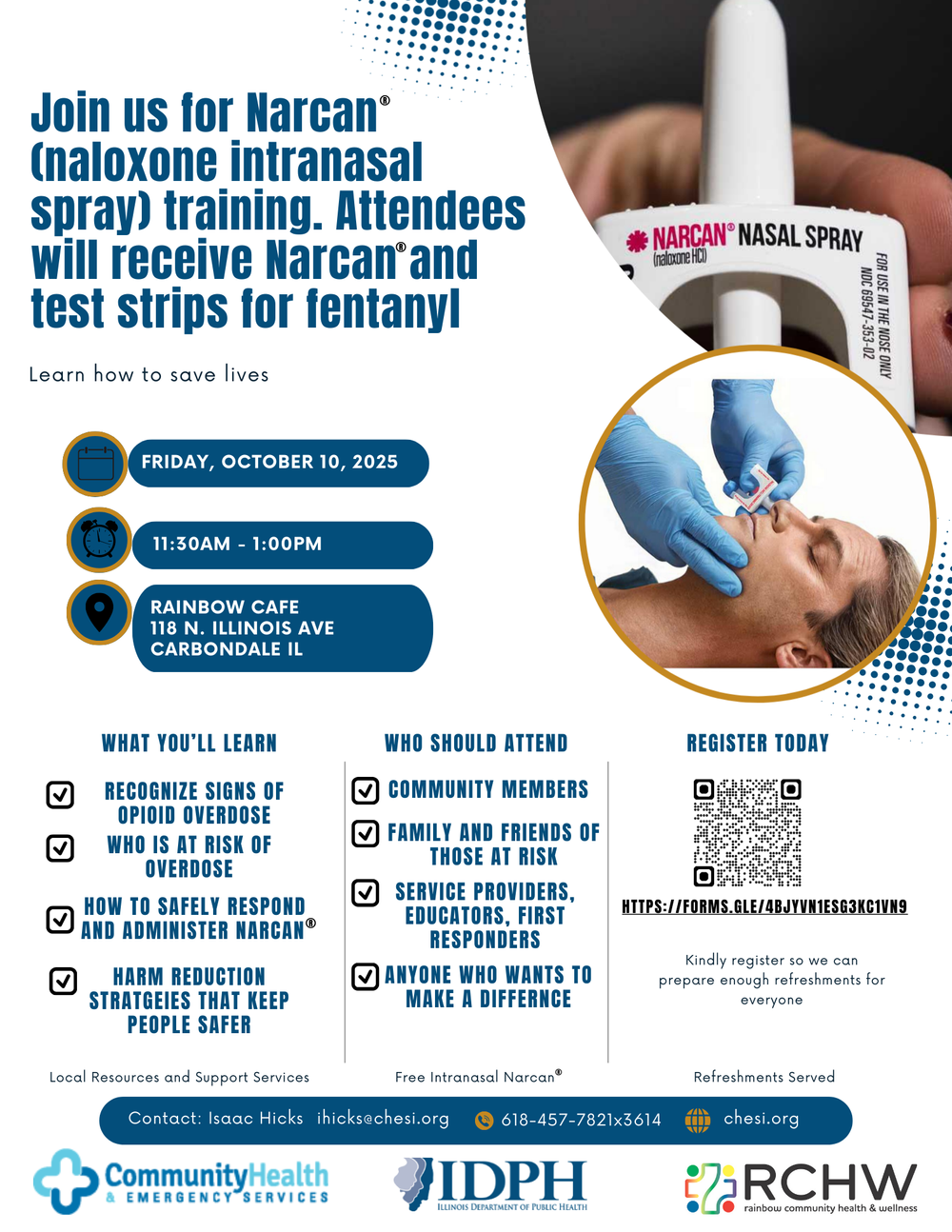 CARBONDALE: Harm Reduction and Overdose Prevention Training — Healthy ...