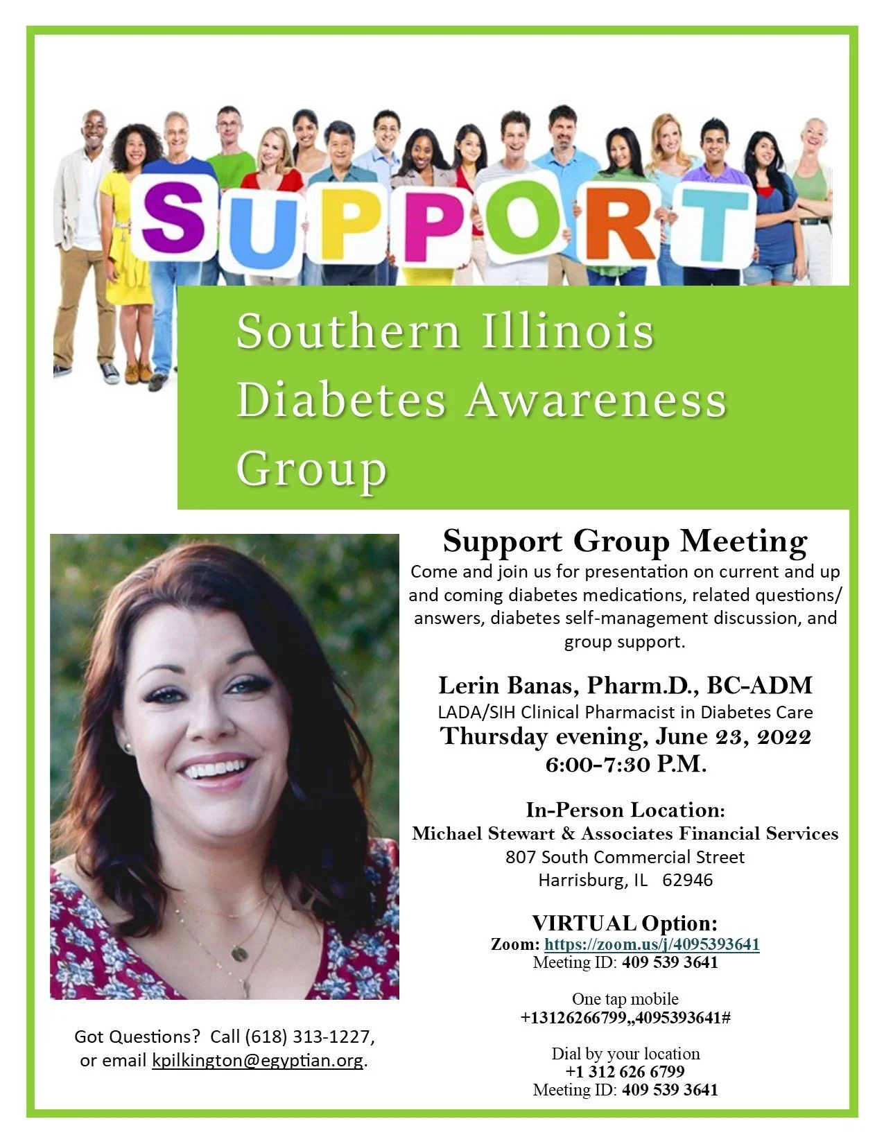 HARRISBURG & VIRTUAL - SI Diabetes Awareness Group — Healthy Southern ...