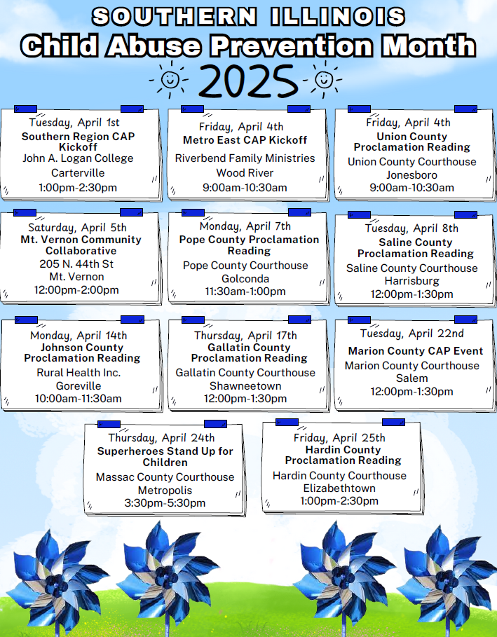 Community Health Calendar — Healthy Southern Illinois Delta Network