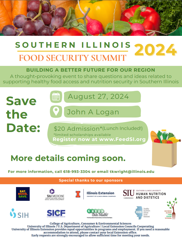 CARTERVILLE: Southern Illinois Food Security Summit 2024 — Healthy ...