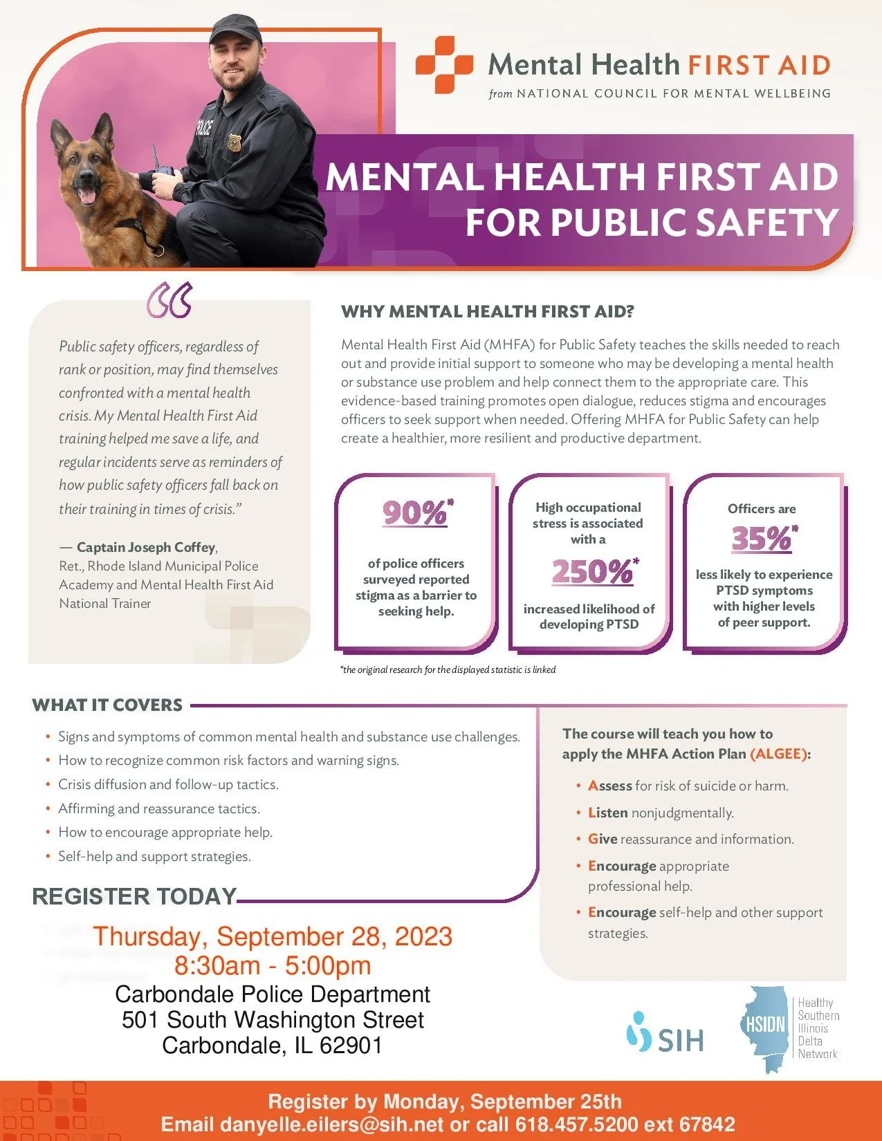 CARBONDALE: - Mental Health First Aid Training — Healthy Southern ...