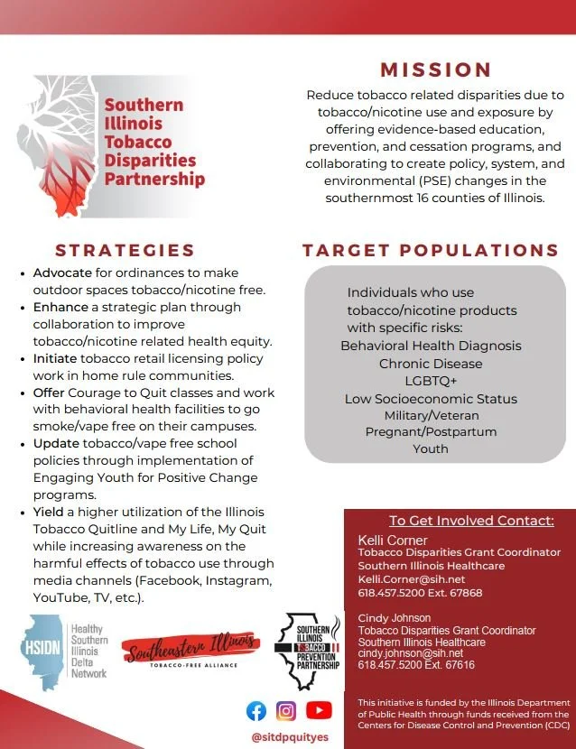 Southern Illinois Tobacco Disparities Partnership (SITDP) — Healthy ...