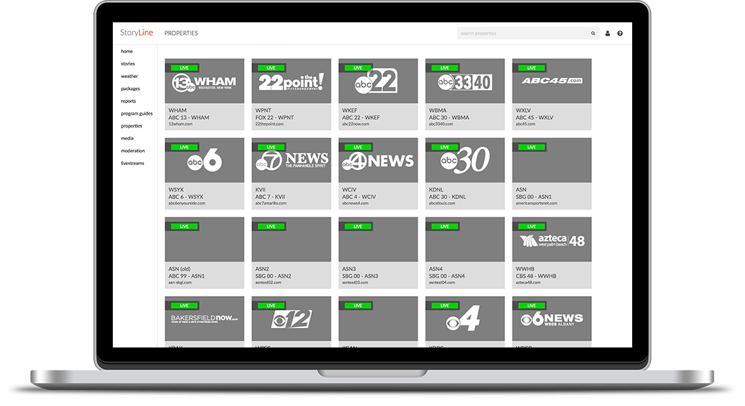 Storyline Product Page — Sinclair Digital