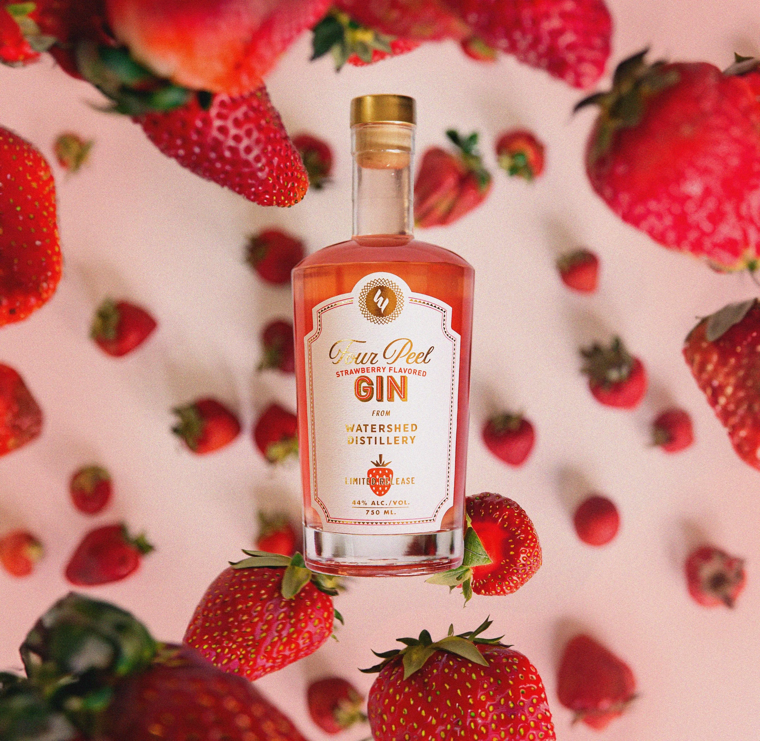 Four Peel Strawberry Gin | Watershed